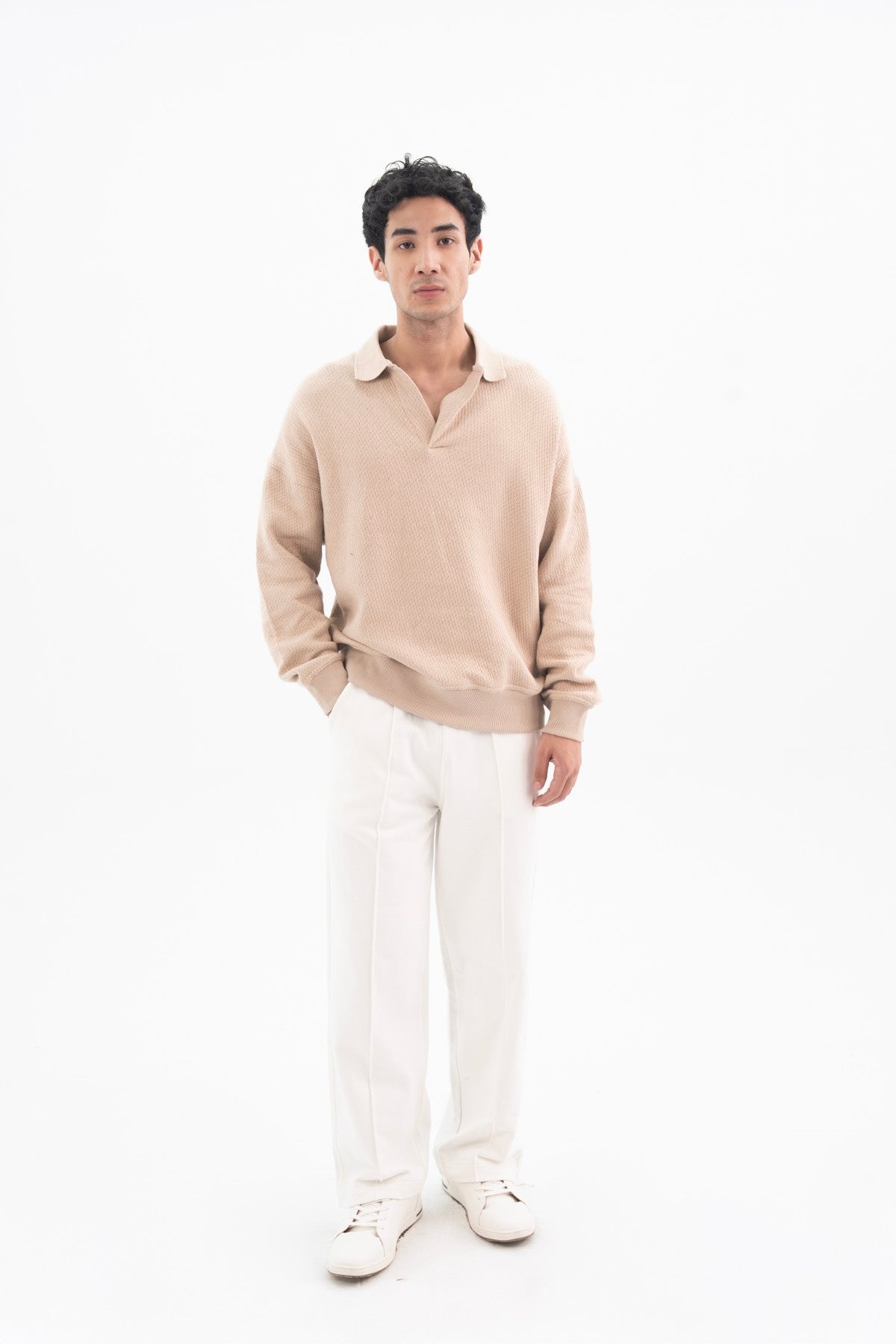 Full Sleeves Polo Shirt - Brackets